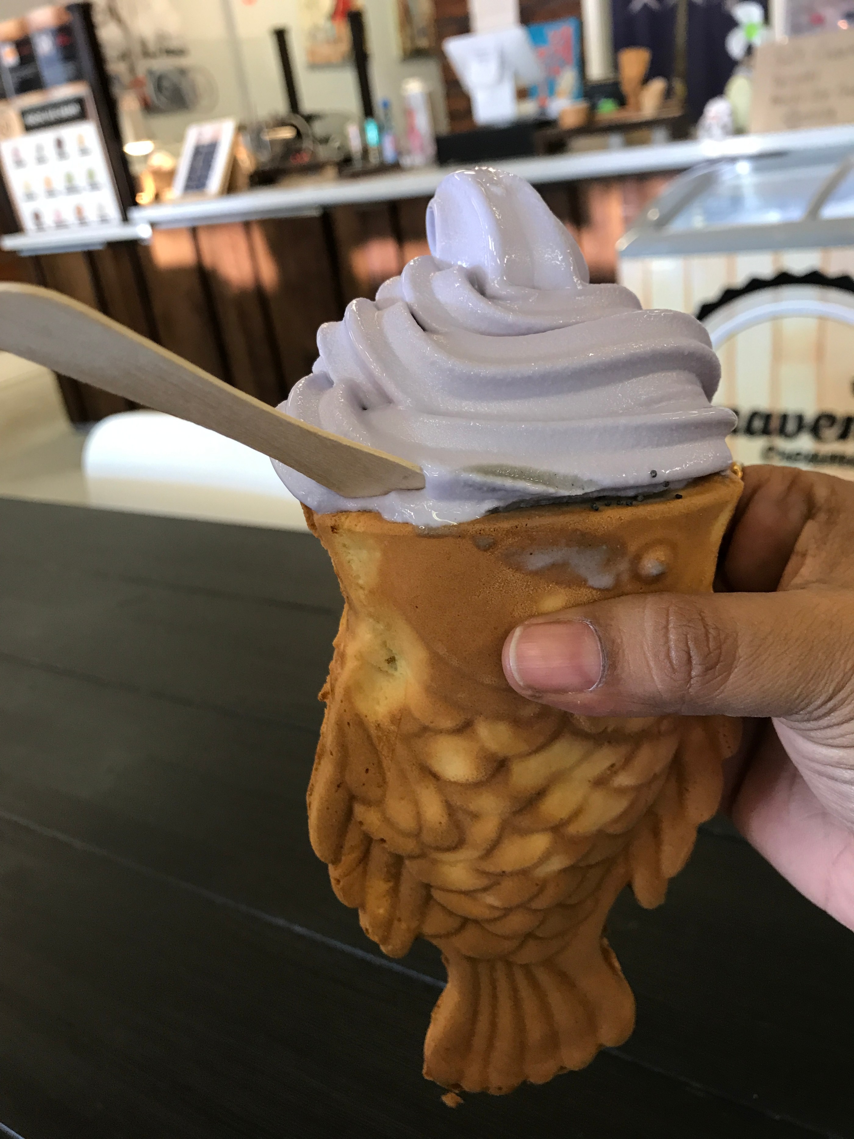 Sofishticated Taiyaki Fish Cone Ice Cream – Uji Time Dessert in ...