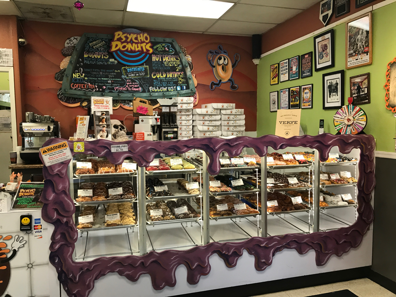 You Drive Me Glazy – Psycho Donuts in Campbell, California – FoodWaterShoes