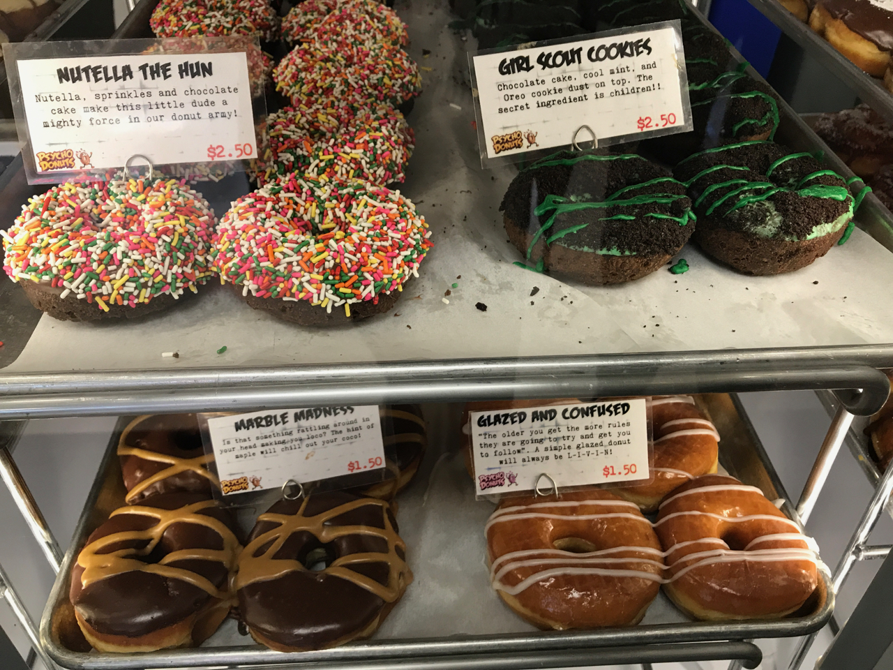 You Drive Me Glazy – Psycho Donuts in Campbell, California – FoodWaterShoes